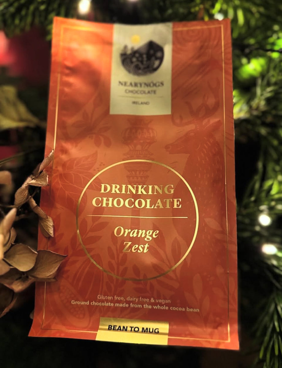 Drinking Chocolate, 200g and 1kg. – NearyNógs Stoneground Chocolate